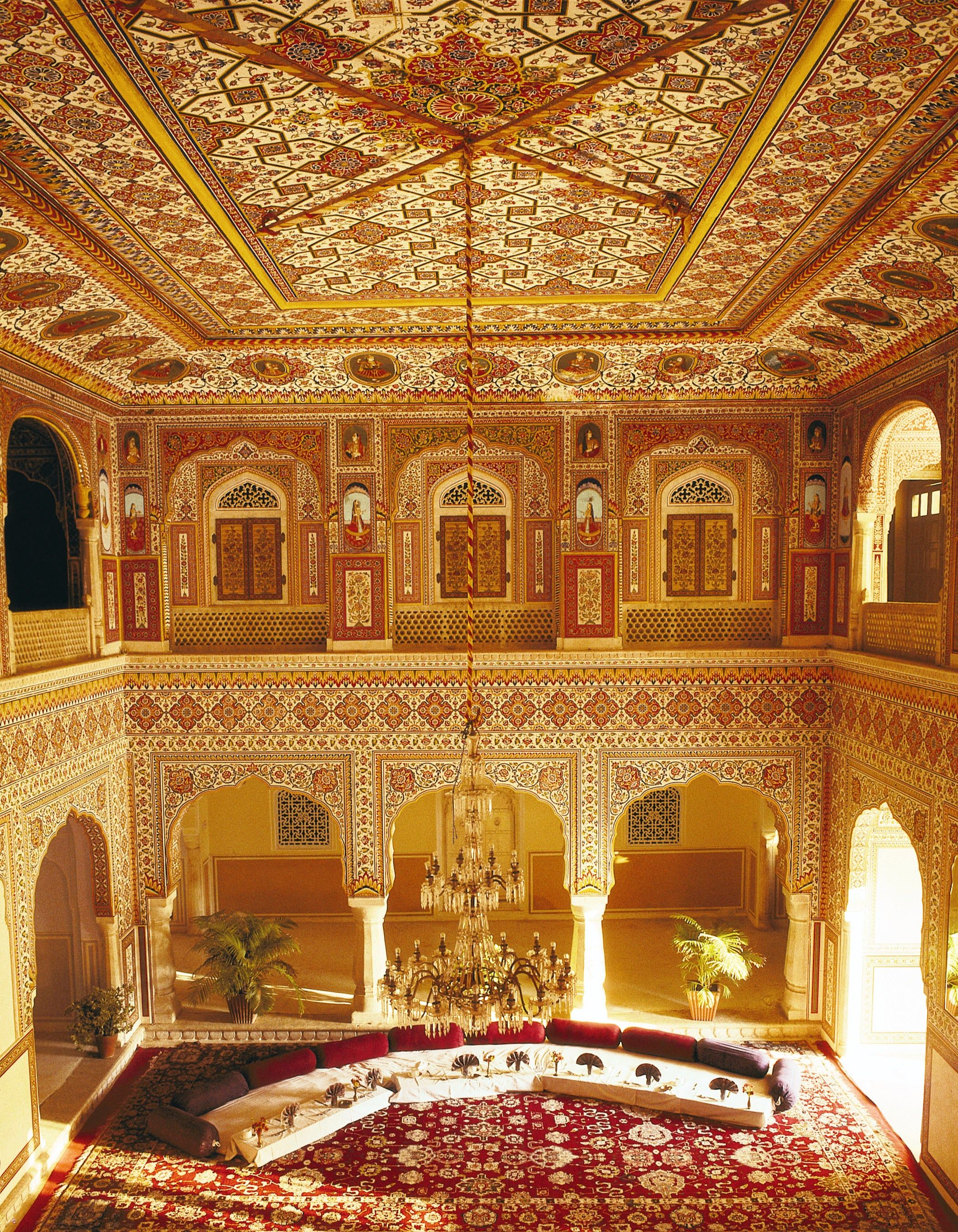 Samode Palace, Jaipur, Rajasthan, India - World in Beauty