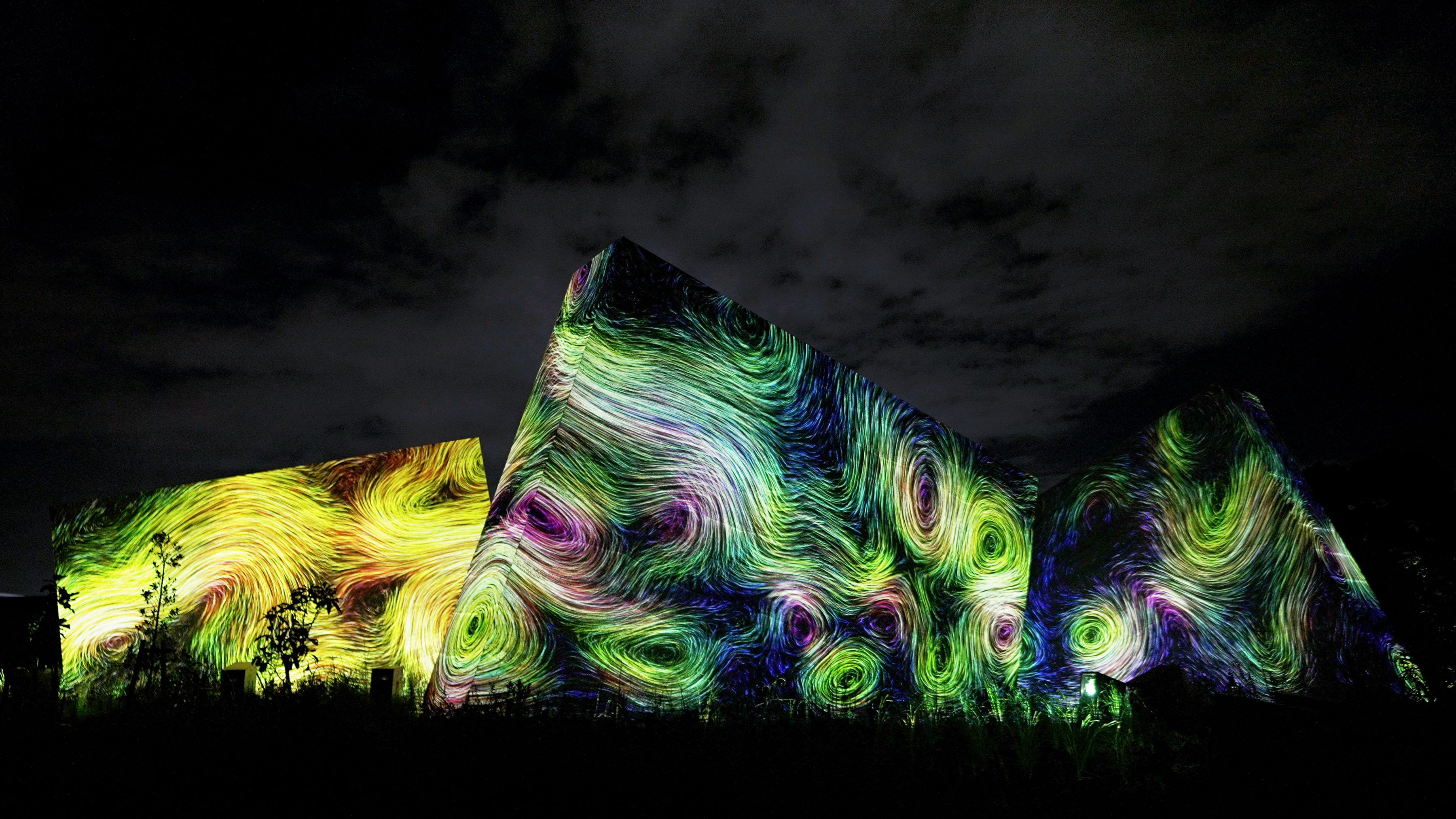 Visualizing Energy - teamLab Botanical Garden Osaka - World in Beauty