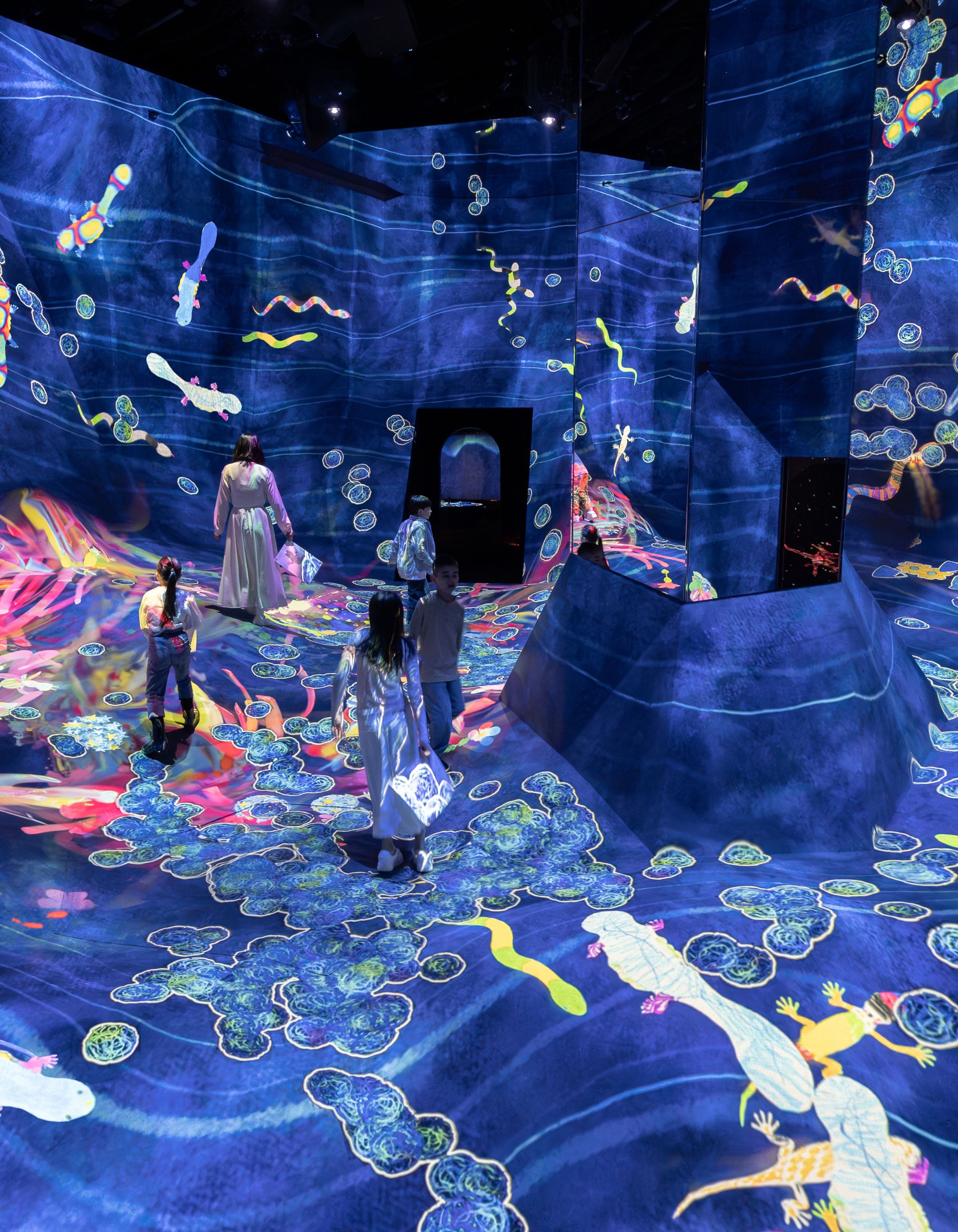 teamLab Planets TOKYO unveiled a newly expanded area, showcasing the ...