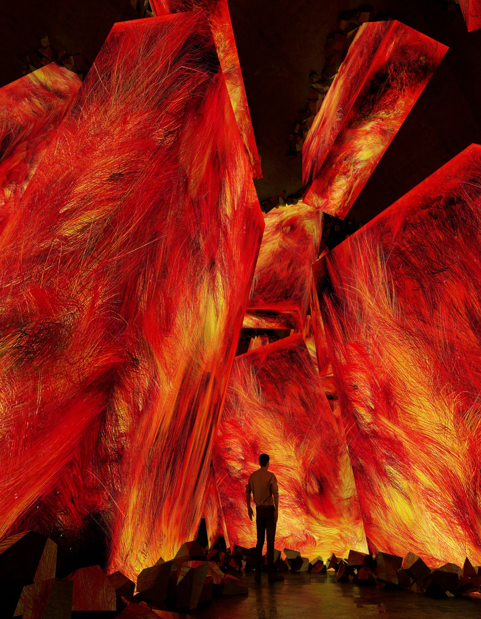 Art collective teamLab and the Saudi Ministry of Culture inaugurate the ...