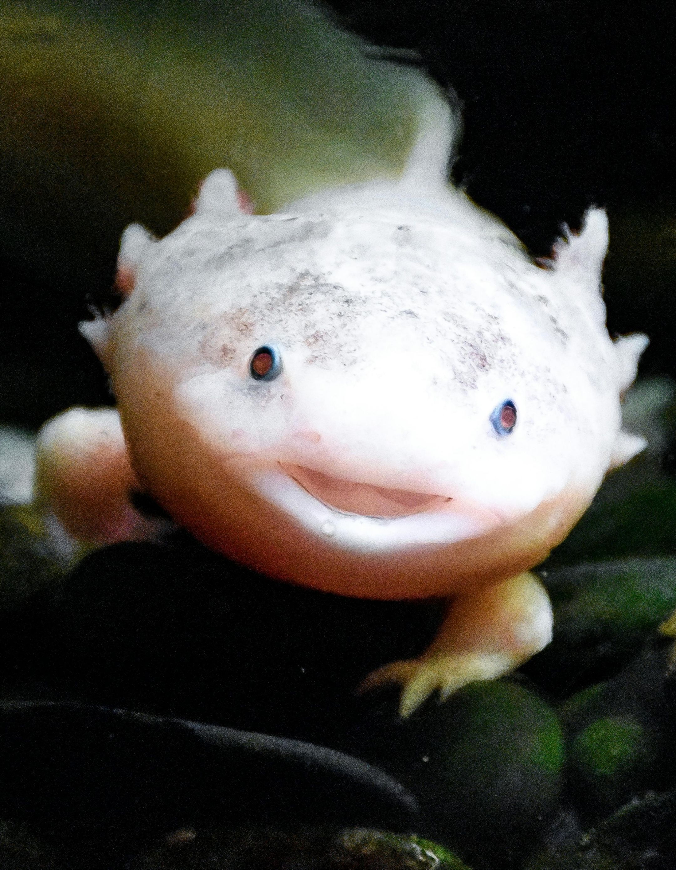 Unique and legendary: The beautiful axolotls stand strong on the ...